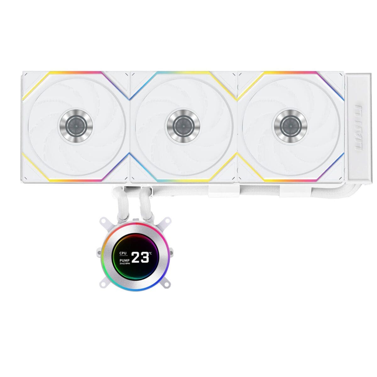 Lian Li HydroShift II LCD-C 360 RGB CL fan White – AIO CPU Liquid ...